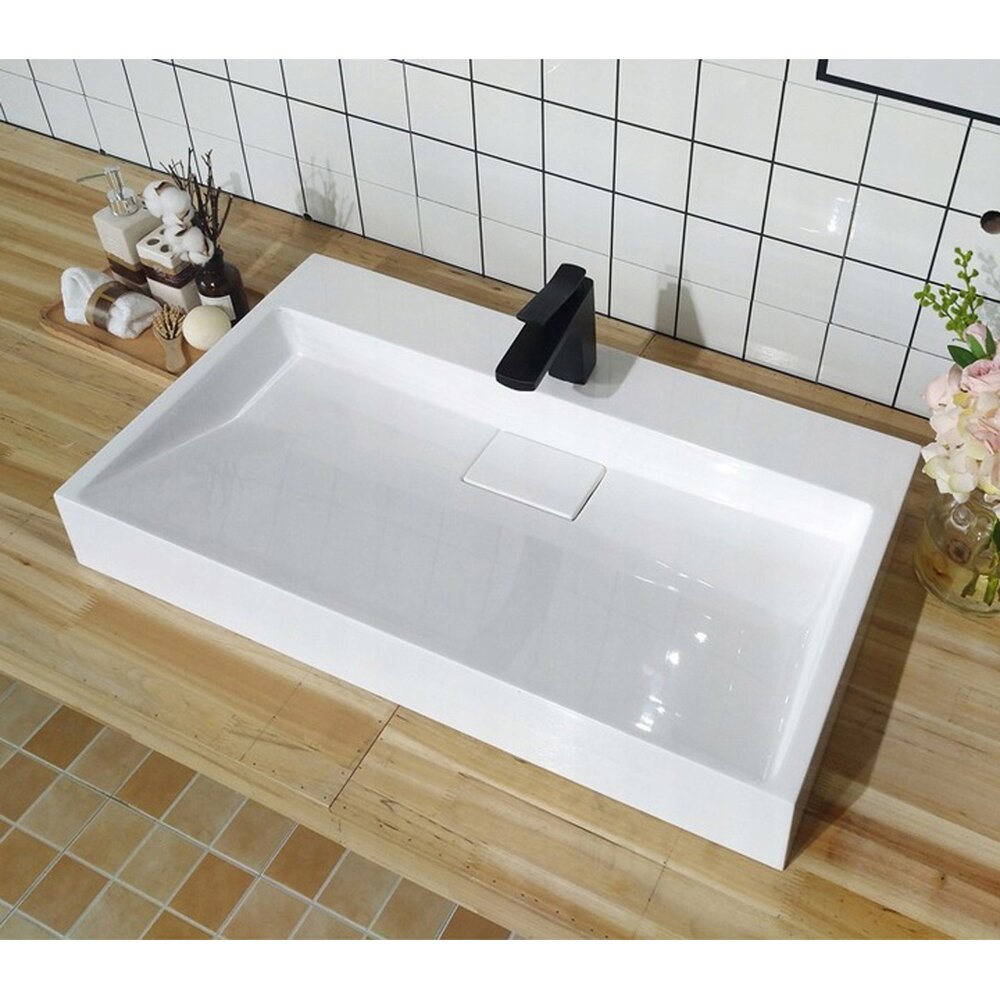 Lavoar compozit pe blat Rea Goya 70 cm 5902557342273 | Neakaisa.ro